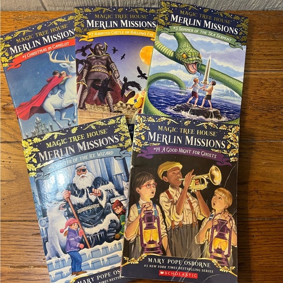Scholastic | Other | Magic Tree House Merlin Missions Book Set | Poshmark